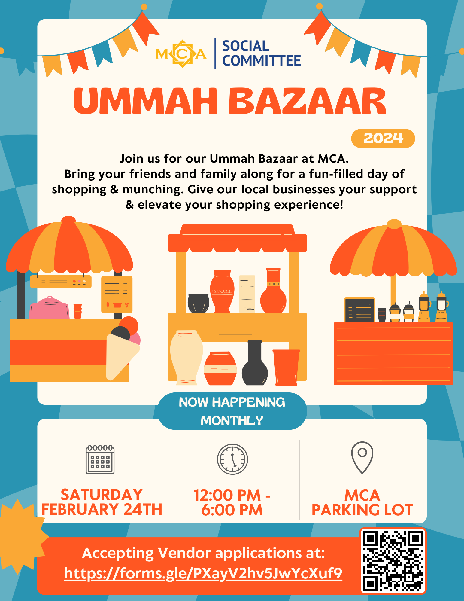 MCA Ummah Community Bazaar | Eventcombo