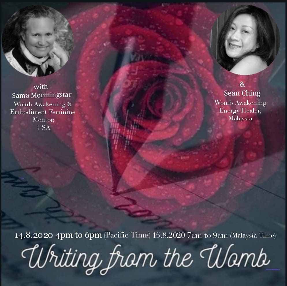 Co-Creative Writing from the Womb Workshop with Sean Ching and Sama ...