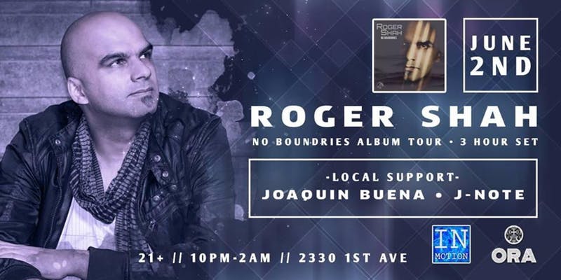 Roger Shah | Eventcombo