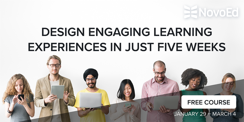 Free 5-week Online Course - Design Engaging Learning Experiences ...