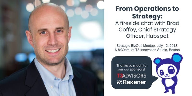 From Operations to Strategy: A Fireside Chat with Brad Coffey, Chief ...